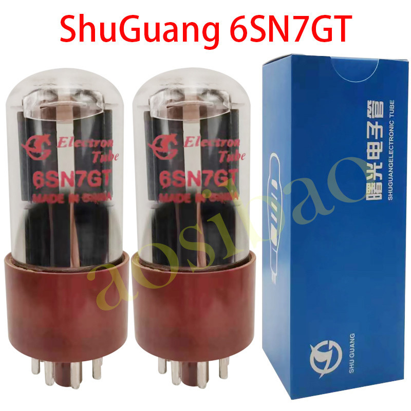 유ShuGuang 6SN7 6SN7GT Vacuum Tube Replaces 6N8P CV181 6H8C 6SN7 ...