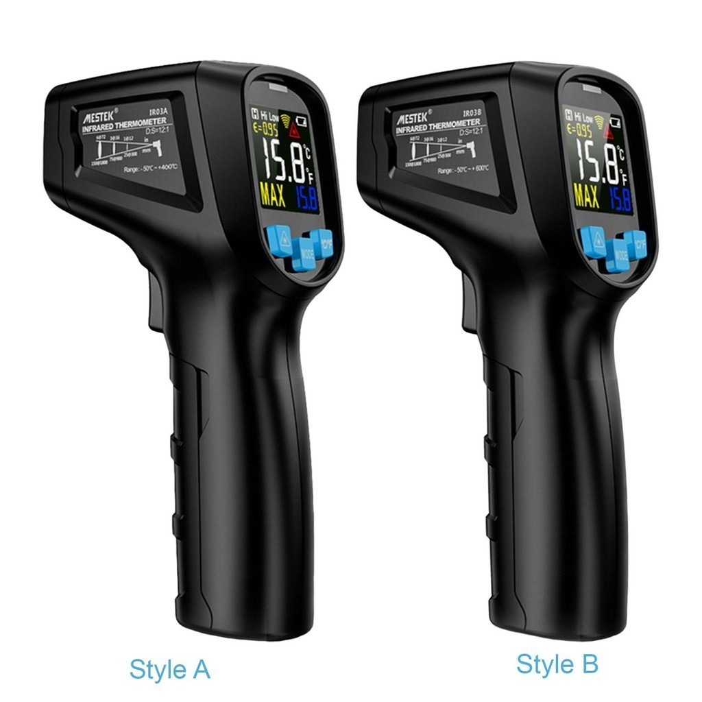 Non contact Temperature Pyrometer Surface Measuring Adjustable ...