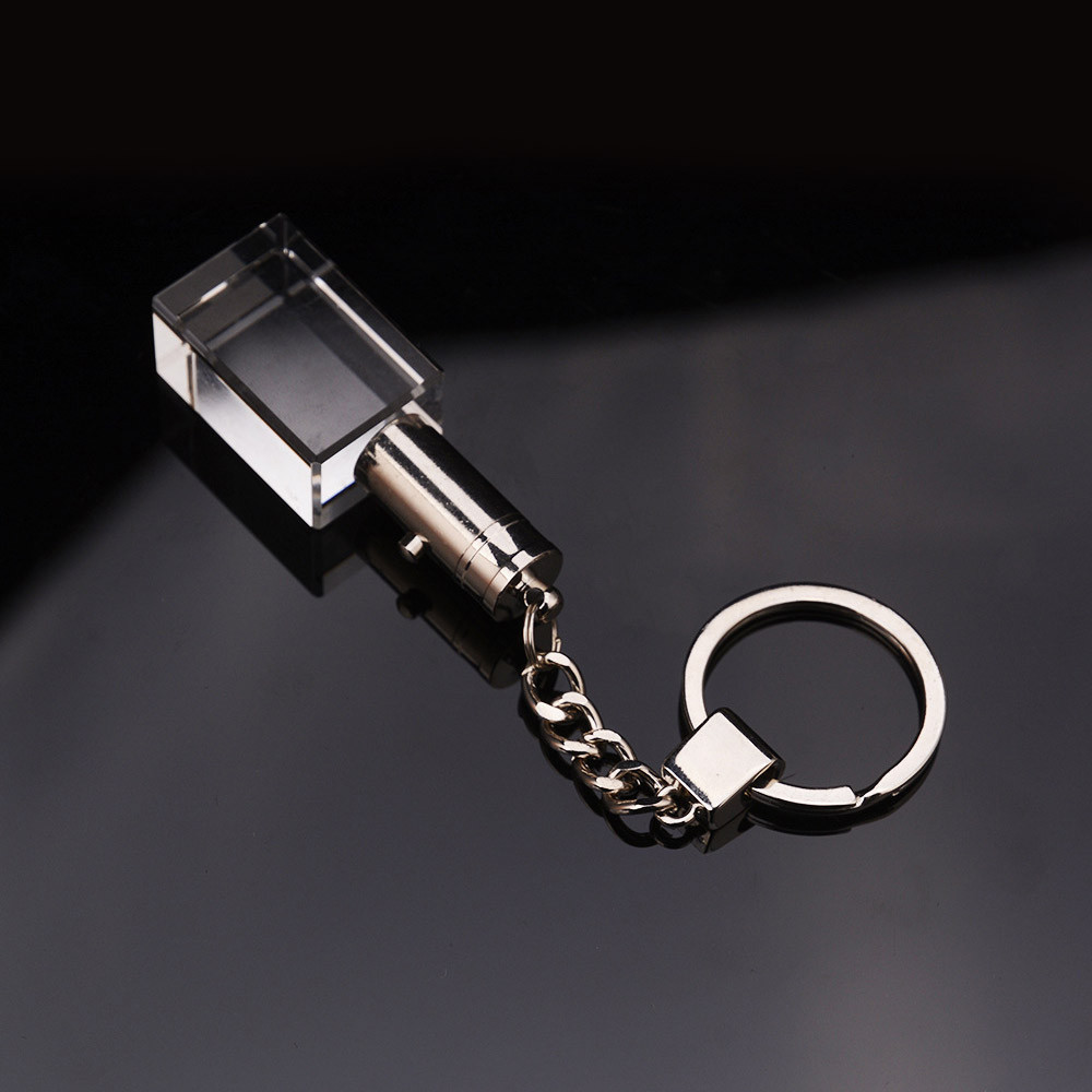 ☃10pcs/Pack Crystal Key Rings Personalized Crystal Rectangle Keychain ...