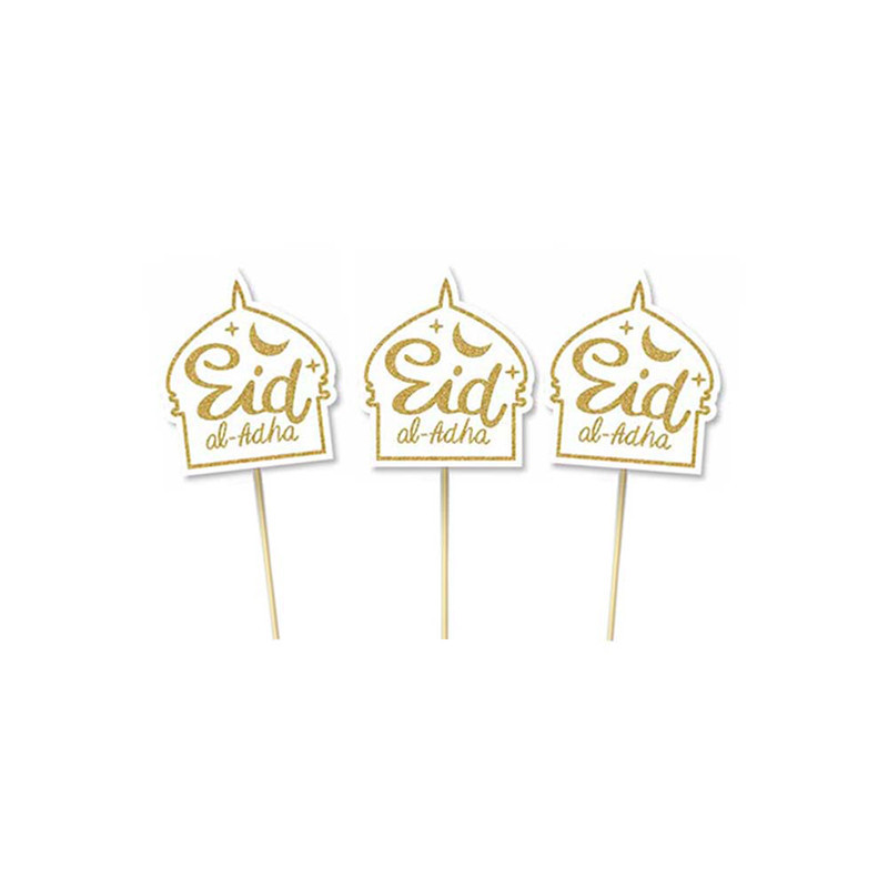 유24pcs Eid Al Adha Cupcake Topper for Traditional Muslin Sheep DIY Eid ...