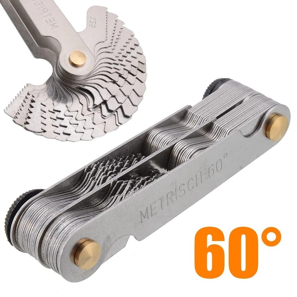 55/60 Degree Metric Inch Thread Plug Gauge Gear Tooth Screw Pitch ...