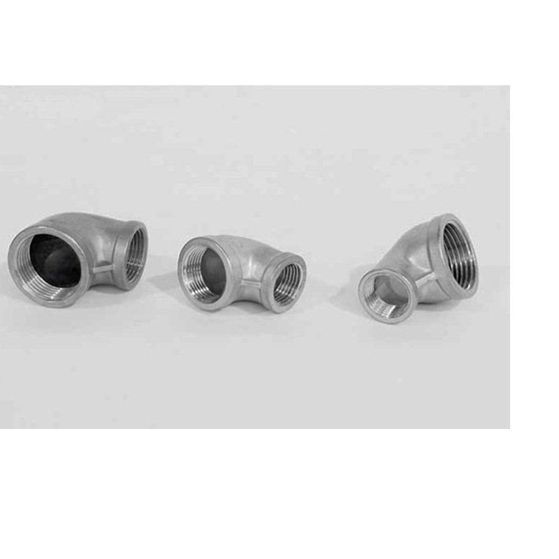 ~1pc 304 Stainless Steel 1-1/4\" BSP Female x 1/2\" BSP Female 90 ...