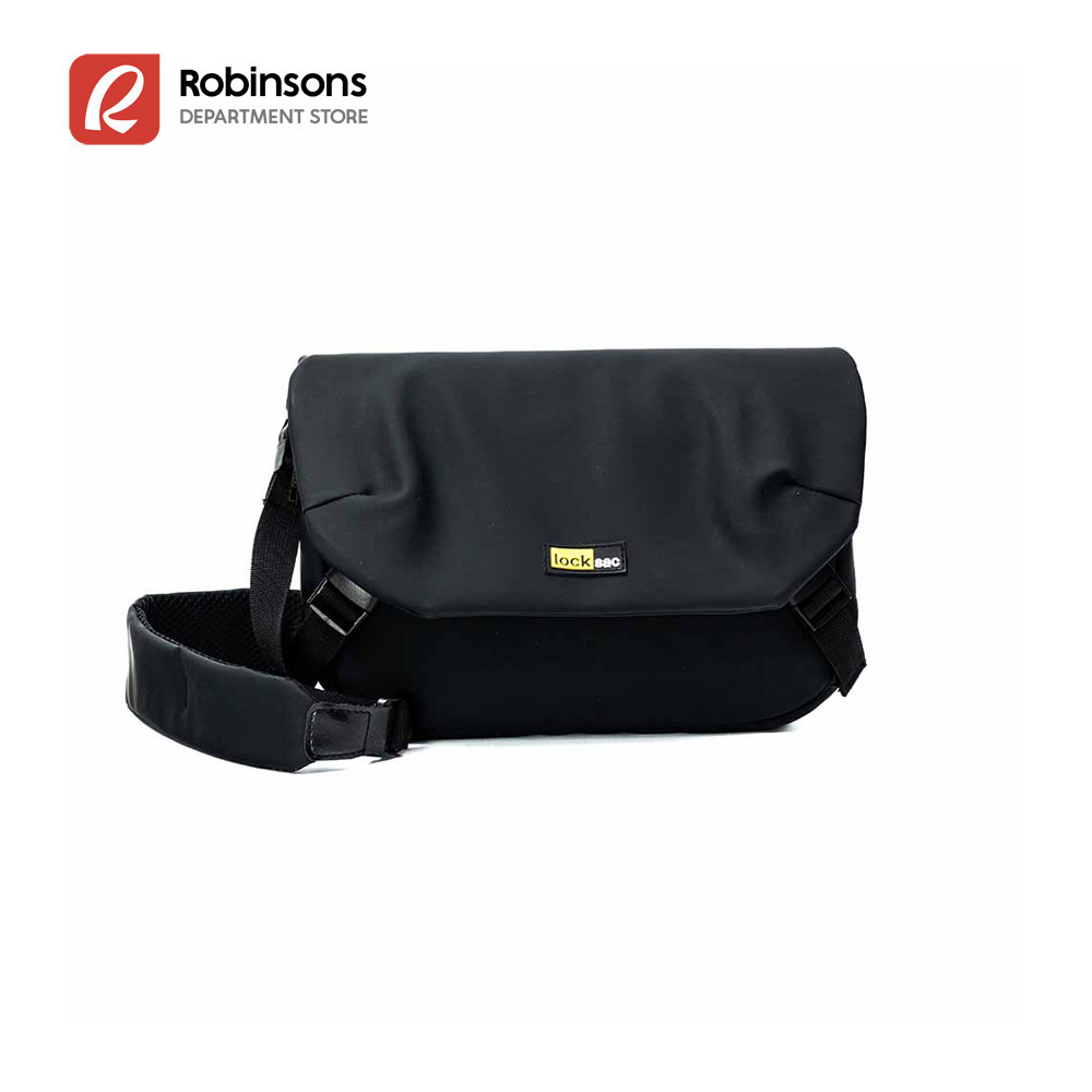 Locksac Nylon Satchel Black | Shopee Philippines