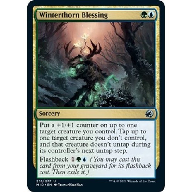 Winterthorn Blessing - Magic The Gathering (MTG) | Shopee Philippines