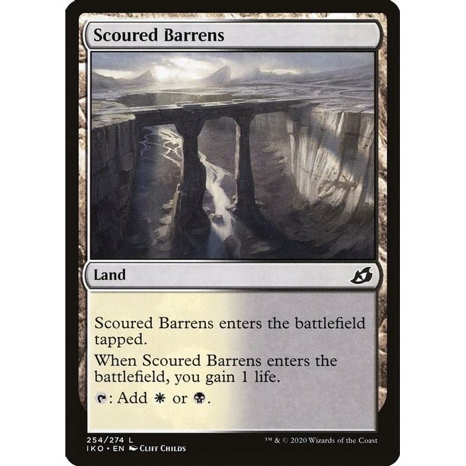 Scoured Barrens - Magic The Gathering (MTG) | Shopee Philippines