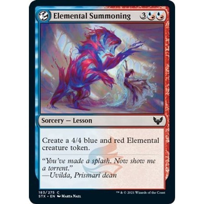 Elemental Summoning - Magic The Gathering (MTG) | Shopee Philippines