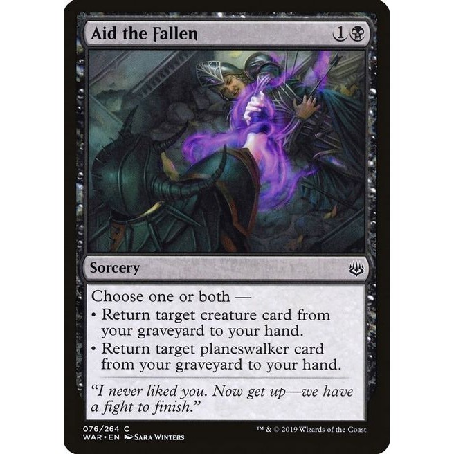 Aid the Fallen - Magic The Gathering (MTG) | Shopee Philippines