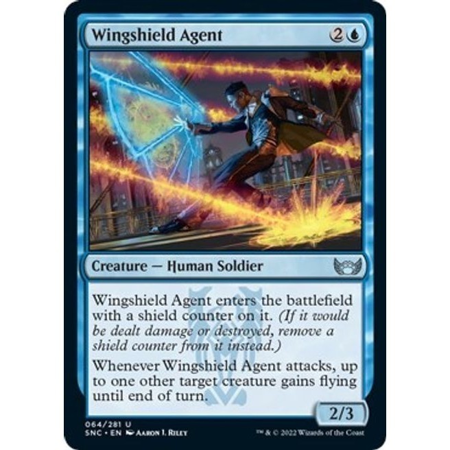 Wingshield Agent - Magic The Gathering (MTG) | Shopee Philippines
