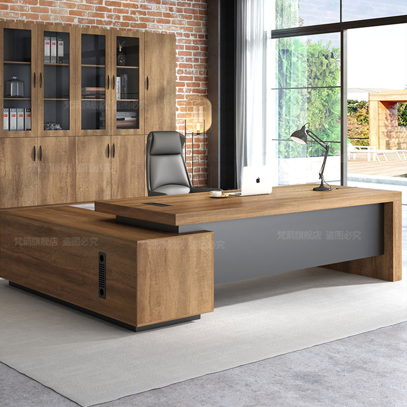 Computer Study Long Office Desks Table Room Standing Reading Room Desk ...