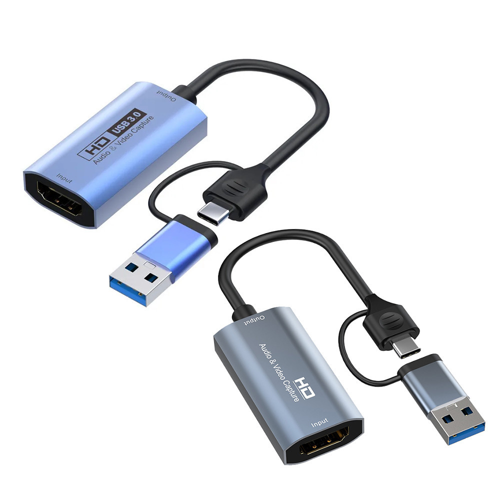 【USB 3.0 1080P 30/60FPS Video Capture Card 4K HD To USB-A/Type-C Game ...