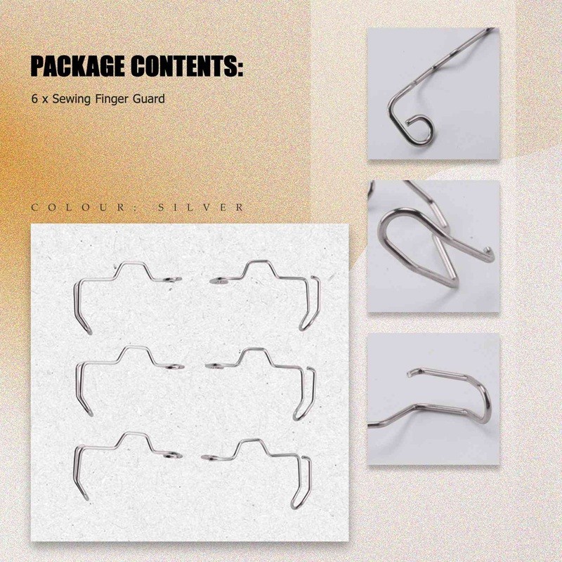 ☢6 Pcs Sewing Machine Finger Guard, Safety Needle Finger Guard Can ...