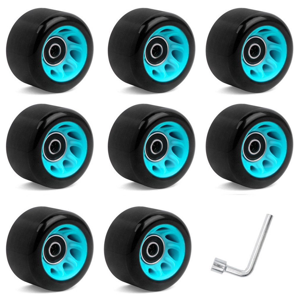 Skate Wheels Roller Skate Wheels Wheels 58*39mm For Double-Row Roller ...