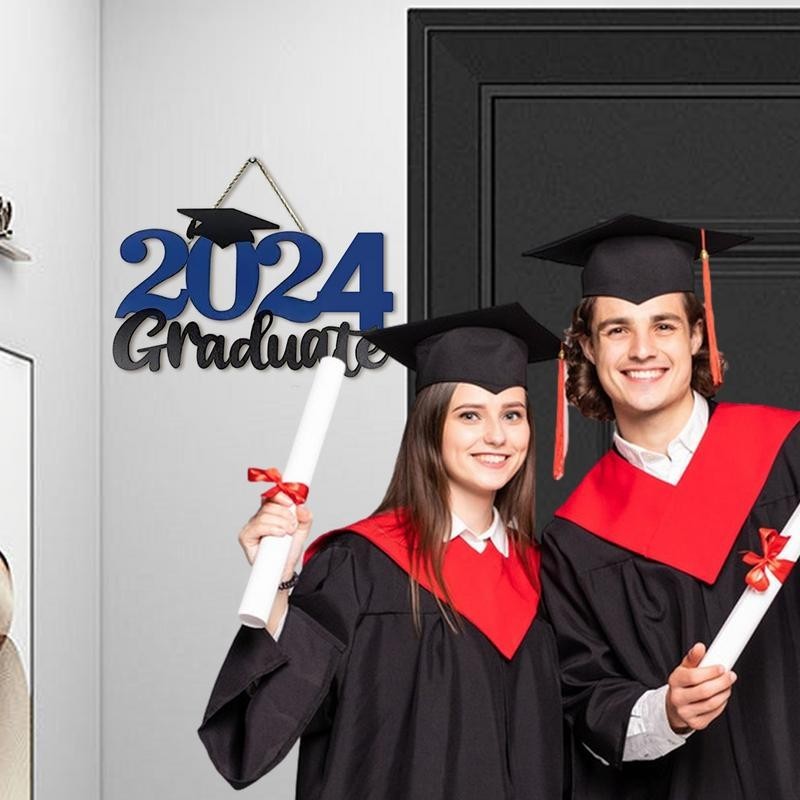 ☪2024 Graduation Wood Sign For Graduation Class Photo Booth Props Class ...