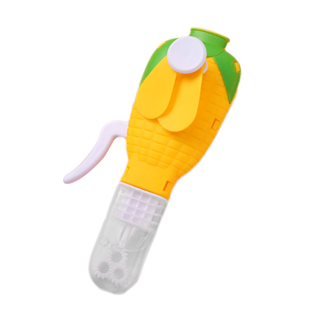 ★Multifunctional Hand Fan Bubble Fan Manual Fan Cartoon Fruit Shape ...