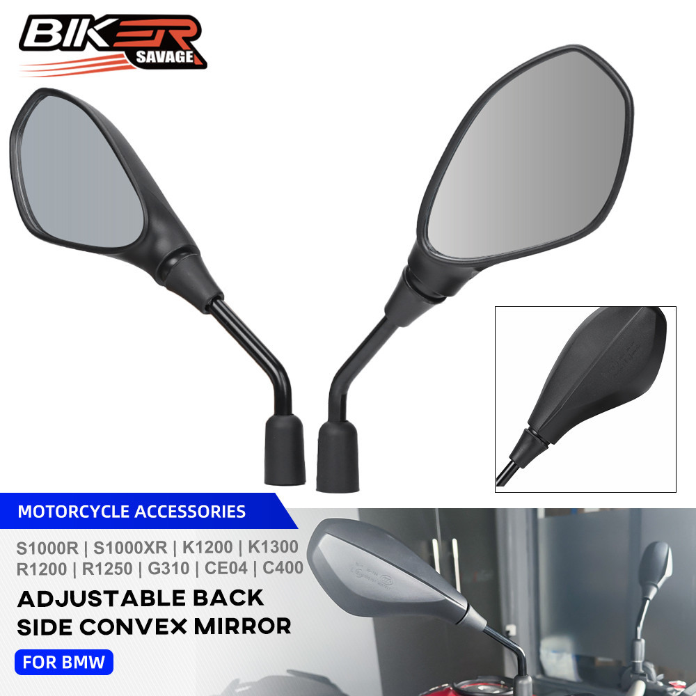 ☬Rearview Mirrors For BMW S1000R S1000XR K1200R K1300R G310R/GS C400X ...