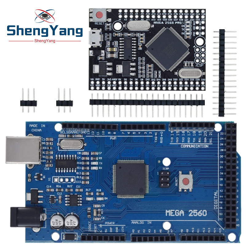 ☾Mega2560 ATMEGA16U2 / Pro Mini MEGA 2560 Mega+WiFi R3 ATmega2560 Chip CH340G For Arduino UNO R3 ...