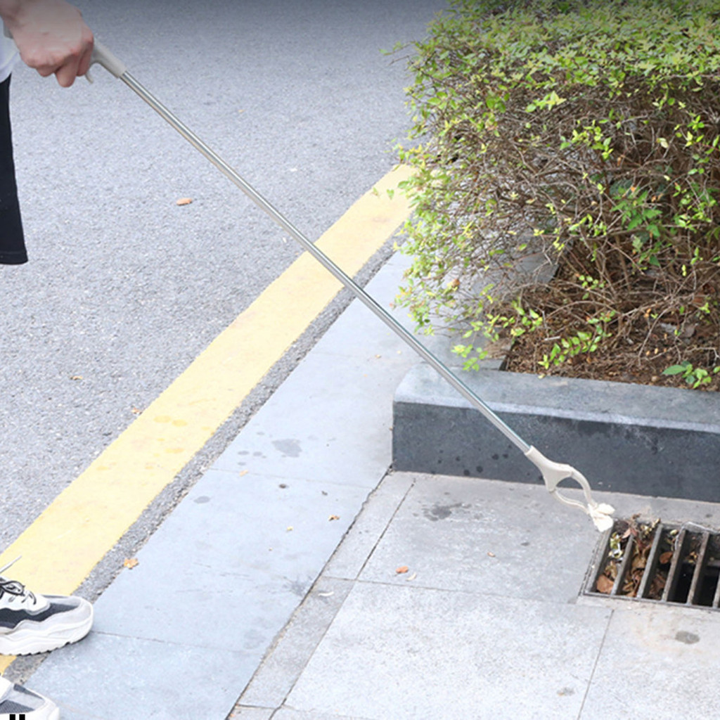 Litter Trash Picker Long Arm Assist Tool Garbage Picker Reacher Grabber ...