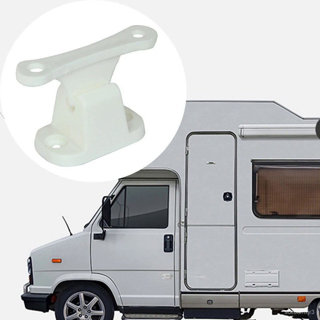 Door Retainer Catch Caravan Or Motorhome White Plastic Main RV Door ...