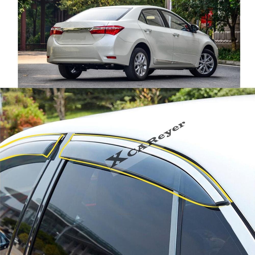 For TOYOTA COROLLA Altis 11th 2014 2015 2016 2017 2018 2019 Car Sticker ...