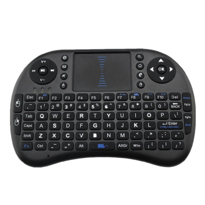 ~Mini Wireless 2.4G Handheld QWERTY Keyboard Portable Gaming Keyboard ...