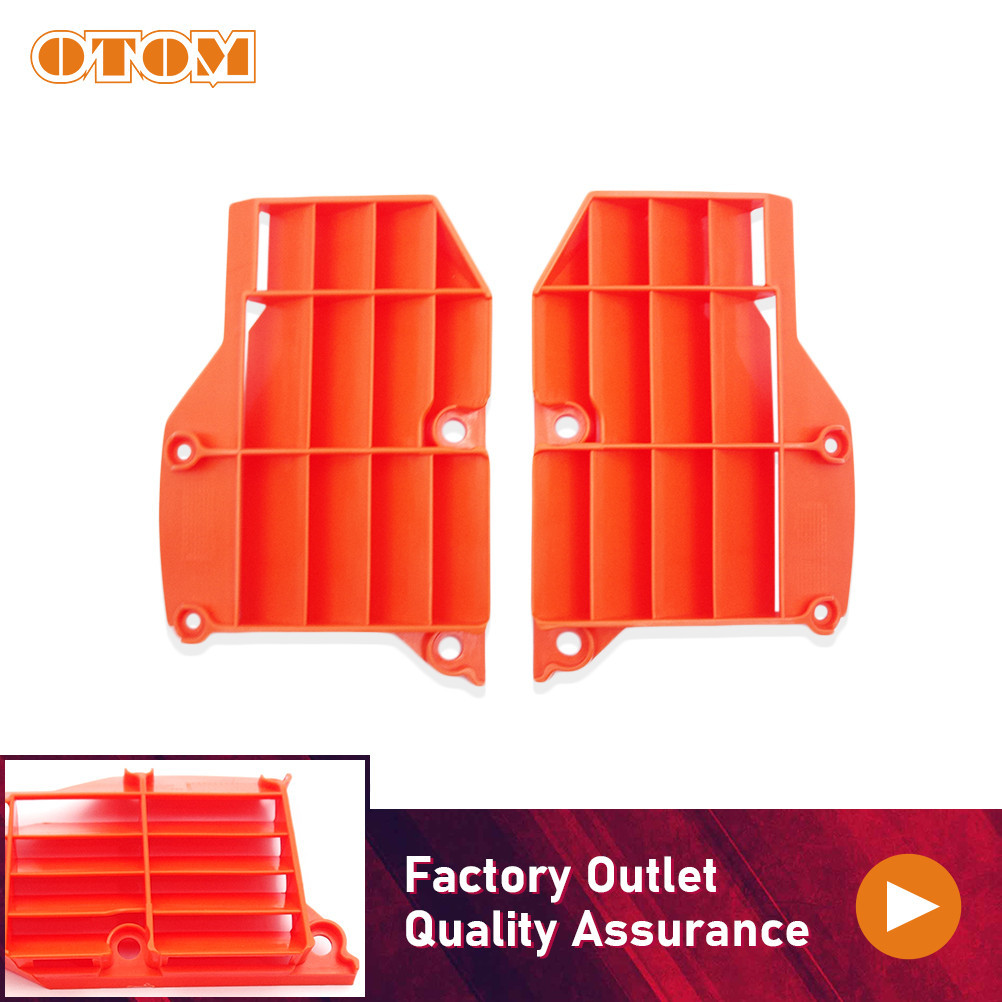 ☢OTOM Motorcycle Plastic Radiator Louvers Cooler Motocross Engine Oil ...