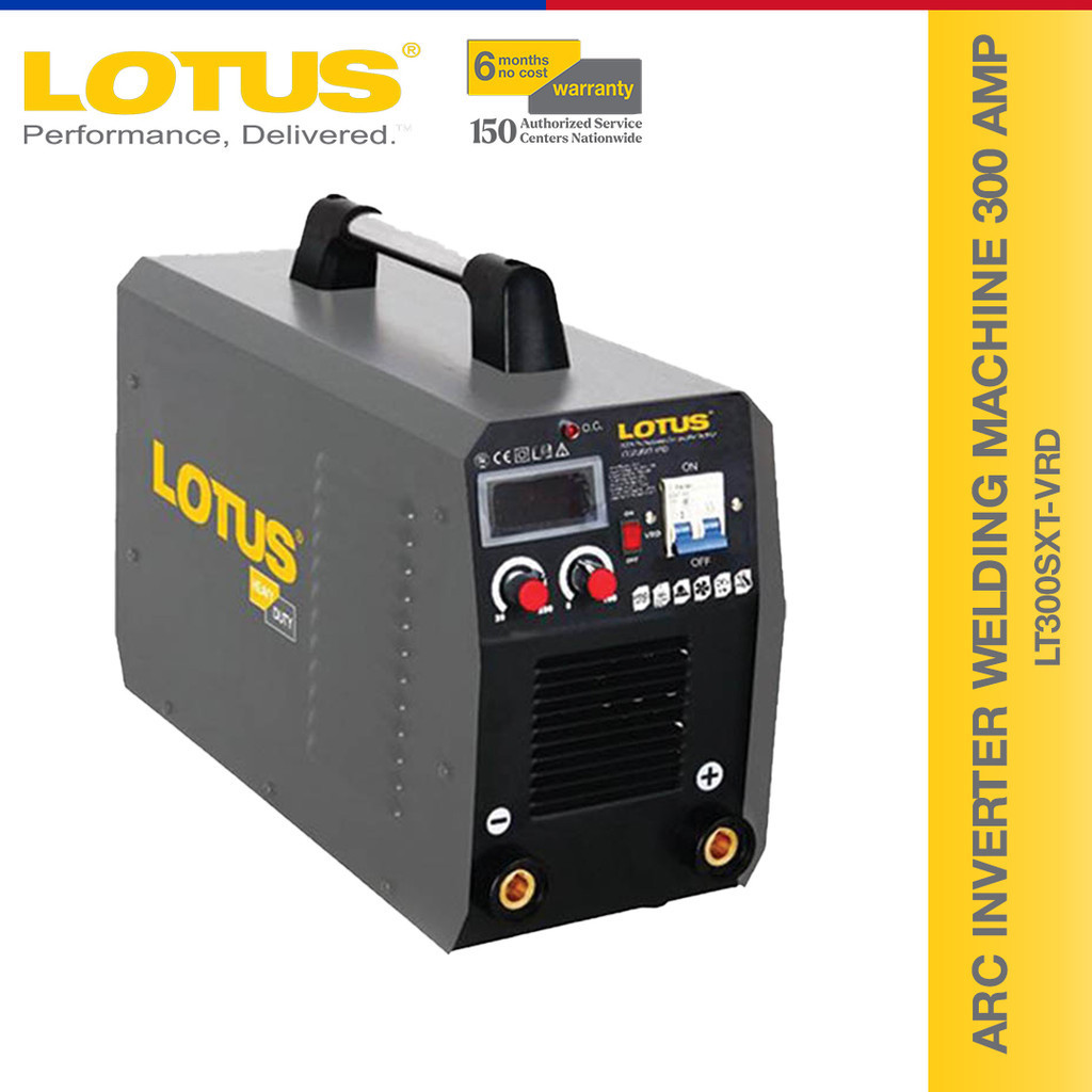 Lotus Arc Inverter Welding Machine (PRO) 300A LT300SXT-VRD - Welding ...