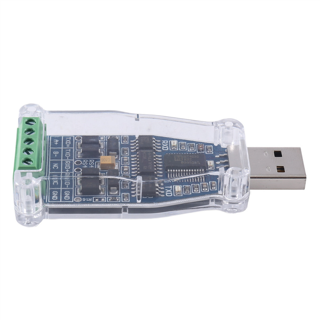♠USB To RS485 RS422 Serial Adapter for FTDI Chip 6Pin Terminal Block ...