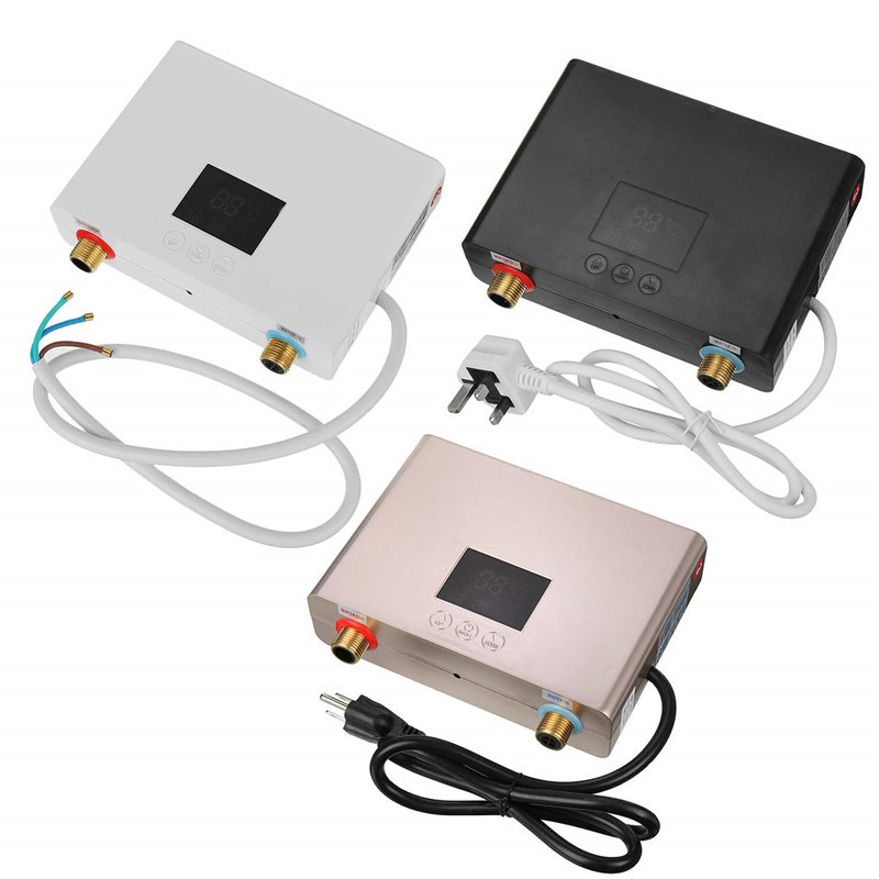 ~110V 3000W / 220V 5500W Instant Electric Water Heater Mini Intelligent Frequency Conversion Con ...