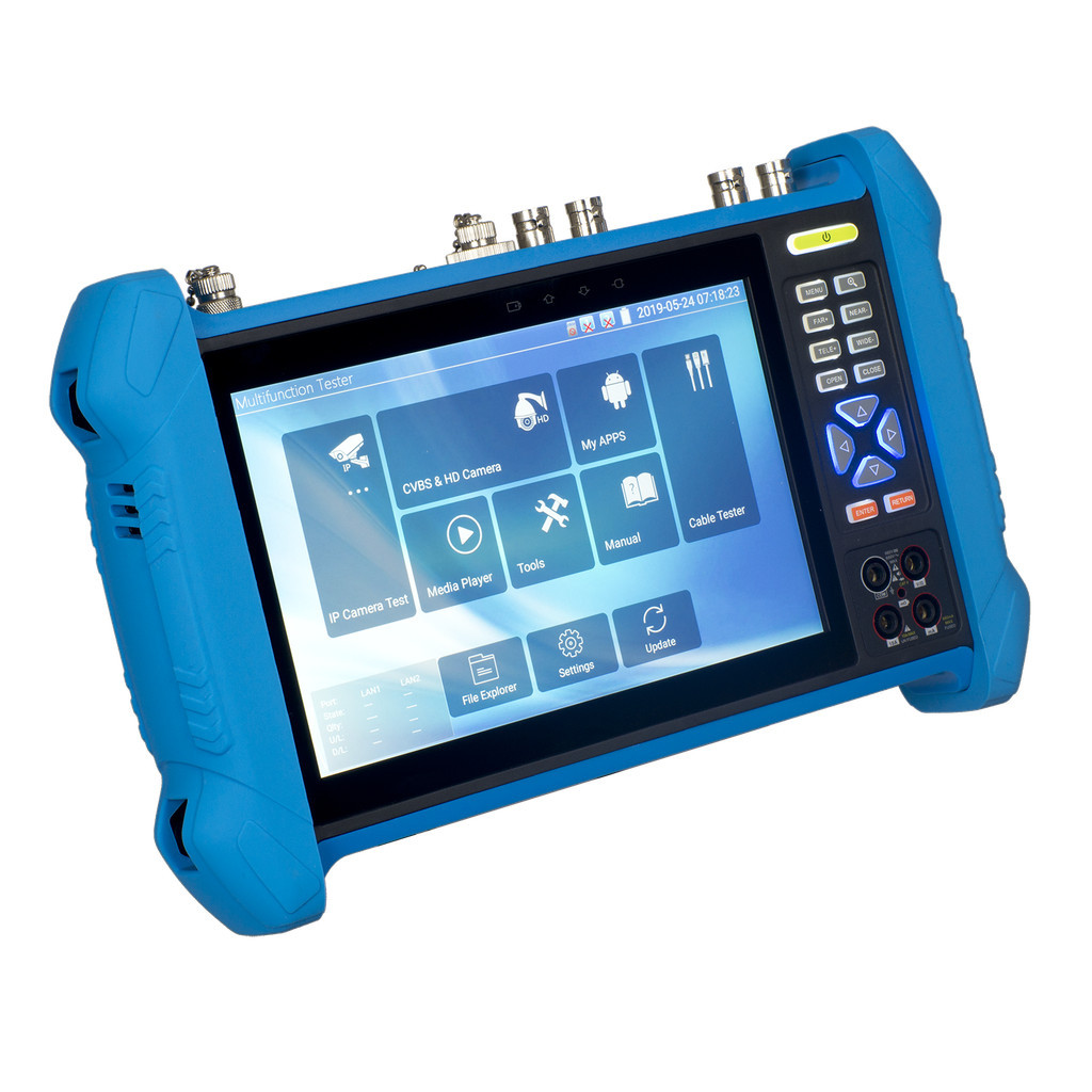 ☄7 Inch AHD IP HD CCTV Tester Monitor Analog AHD TVI CVI SDI Camera ...