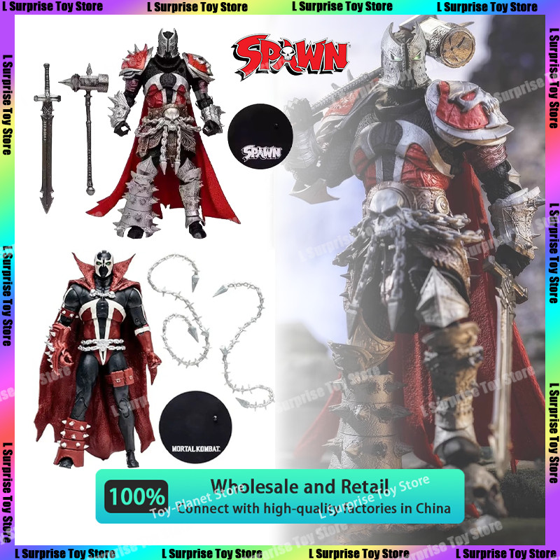 In Stock] McFarlane Toys DC Multiverse Medieval Spawn Shadow Of Spawn ...