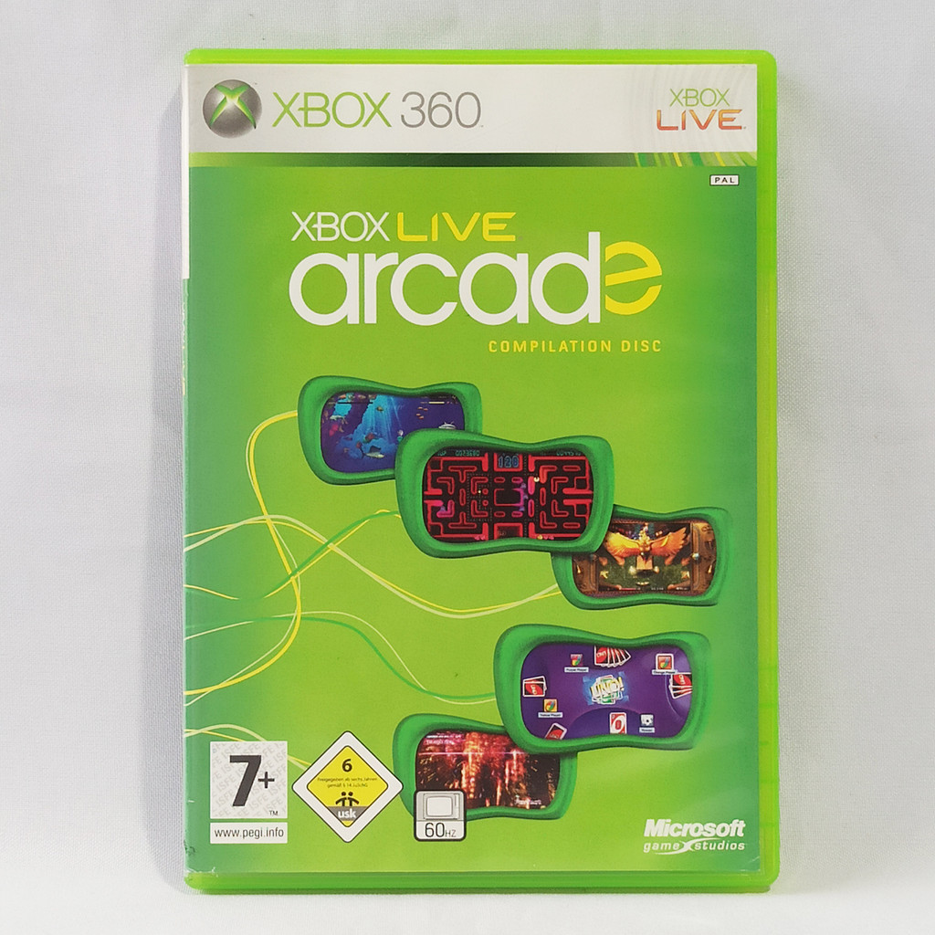 Xbox Live Arcade Compilation Disc Xbox 360 Video Game (REGION FREE ...
