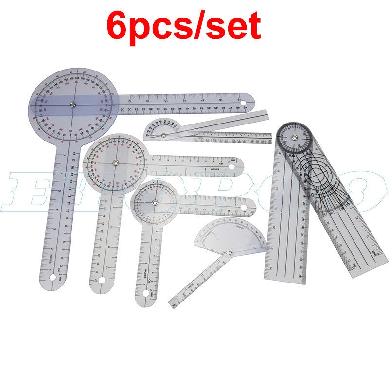 Spinal Finger Goniometer Protractors Multi-Ruler Angle Medical Spinal ...
