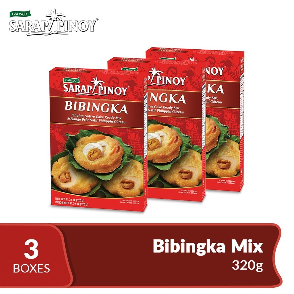 Sarap Pinoy Bibingka Mix (3 Packs) | Shopee Philippines