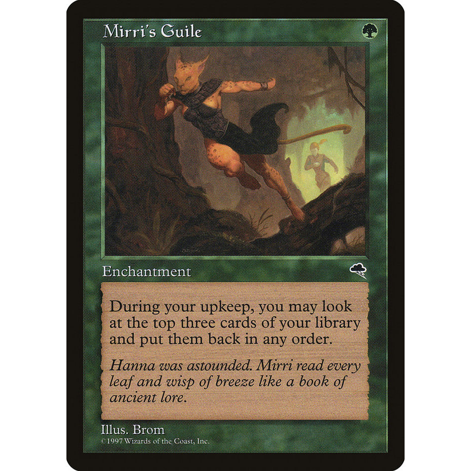 MTG Proxy Card - Mirri's Guile | Tempest (TMP) | Shopee Philippines MTG Proxy Card - Mirri's Guile | Tempest (TMP) | Shopee Philippines