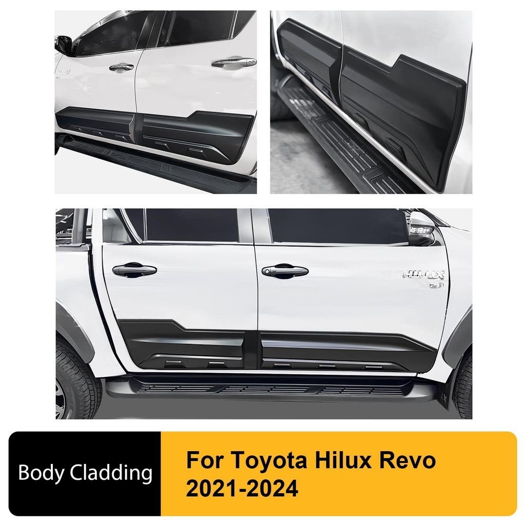 ☍Pickup Truck Accessories Car Door Side Moulding Body Cladding For ...