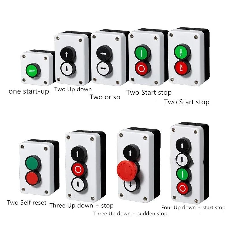 With arrow symbol, start stop self sealing waterproof button switch ...