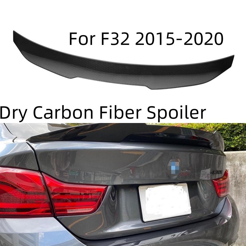 High Quality Real Dry Carbon Fiber PSM Style Rear Car Trunk Spoiler ...