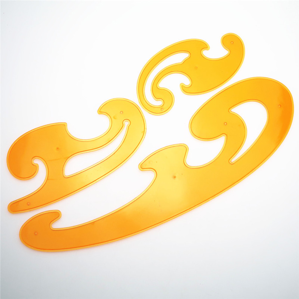 Curve French Ruler Template Sewing Drawing Drafting Hip Set Templates ...