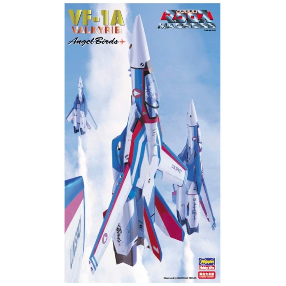Hasegawa Macross VF-1A Valkyrie Angel Birds 1/72 scale plastic model 65758 The Super Dimension ...