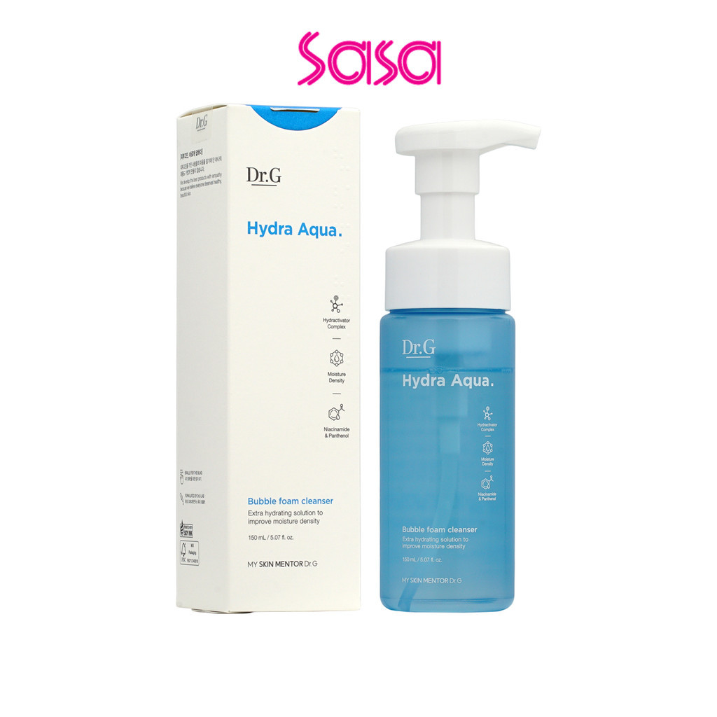 Dr.G Hydra Aqua Bubble Foam Cleanser (150ml) | Shopee Philippines