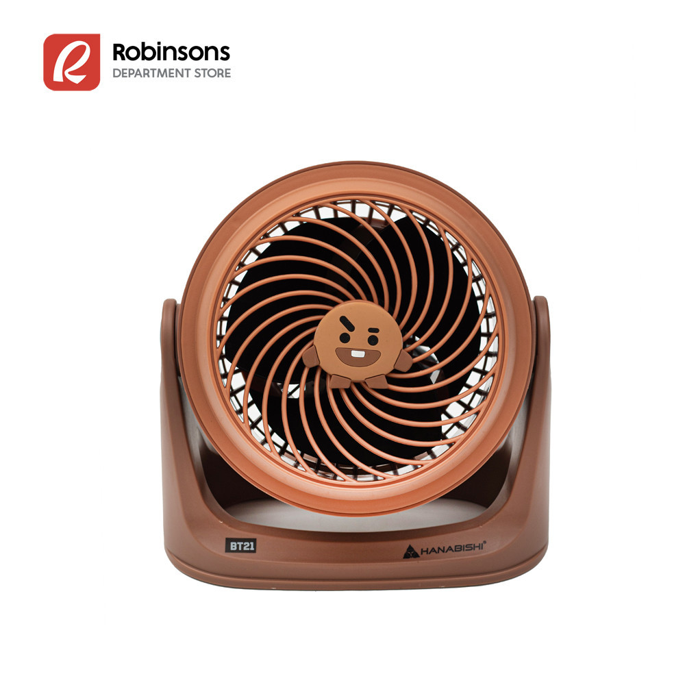 Hanabishi Desk Fan Mini Jumbo BT21 Shooky | Shopee Philippines