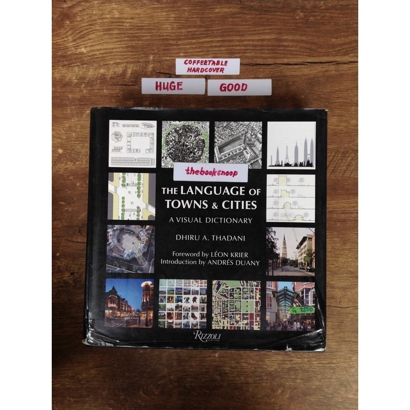 The Language of Towns and Cities: A visual dictionary urban studies ...