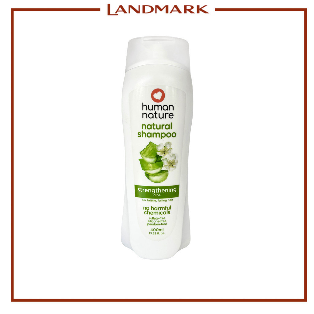Human Nature Natural Strengthening Shampoo 400ml - Strengthening Aloe ...