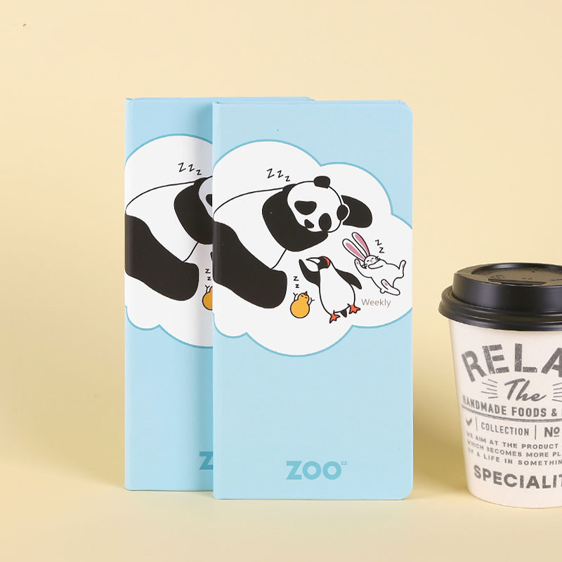 Kinbor Cute Weeks Weekly Planner Portable Journal Grid Notebook ...