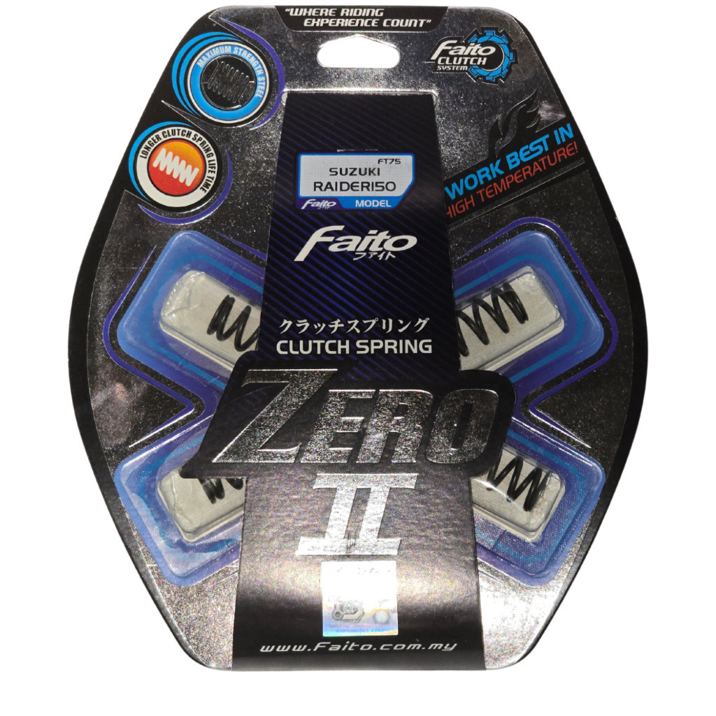 FAITO RACING CLUTCH SPRING FOR RAIDER 150 CARB/FI | Shopee Philippines
