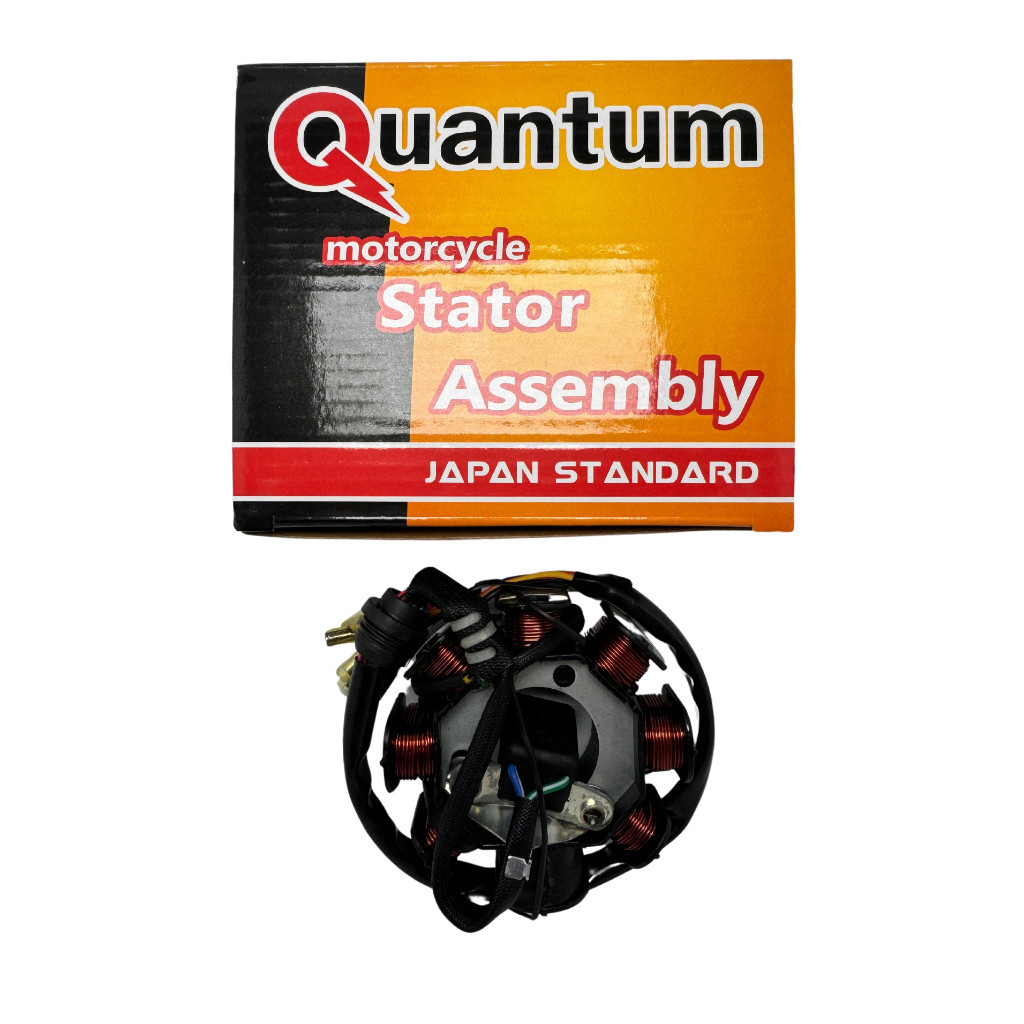 QUANTUM STATOR ASSEMBLY CG150/AEROX155/BARAKO/RUSI110/RUSI125/TMX125 ...