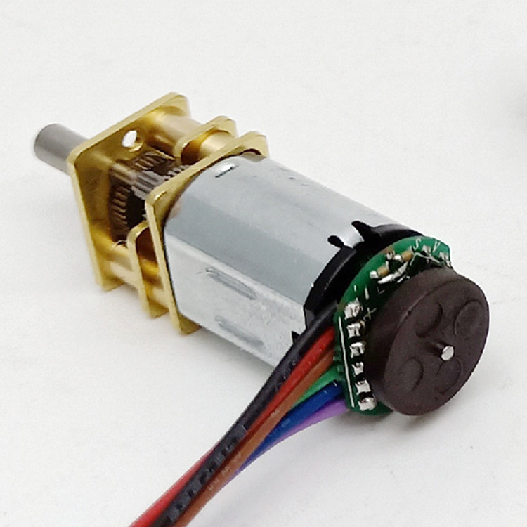 TT motor 3.3v 5v 12v N20 N30 dc gear motor with encoder used in EV ...