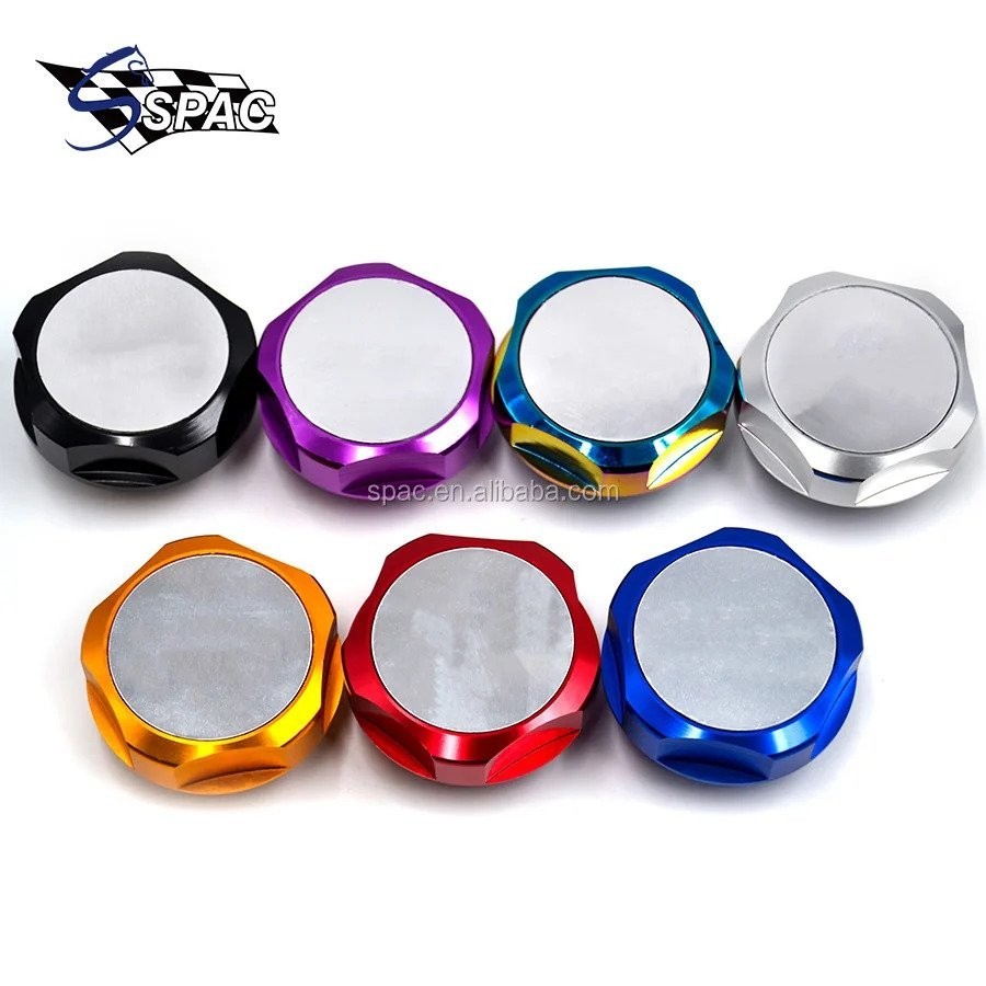 JDM Billet Aluminum Engine Oil Cap Racing Oil Filler Cap Tank Cover Car ...