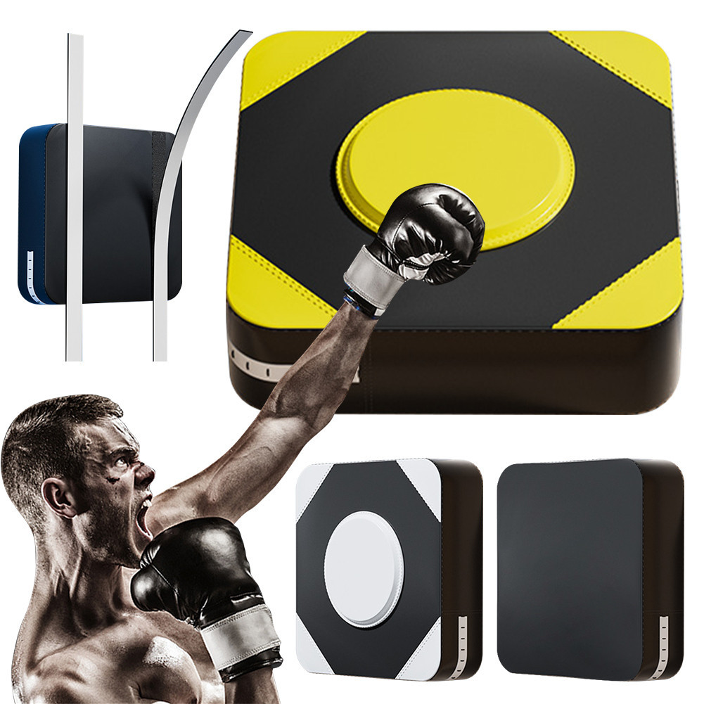 ~PU Leather Boxing Bag Mat Reaction Exercise Agility Boxing Sports ...