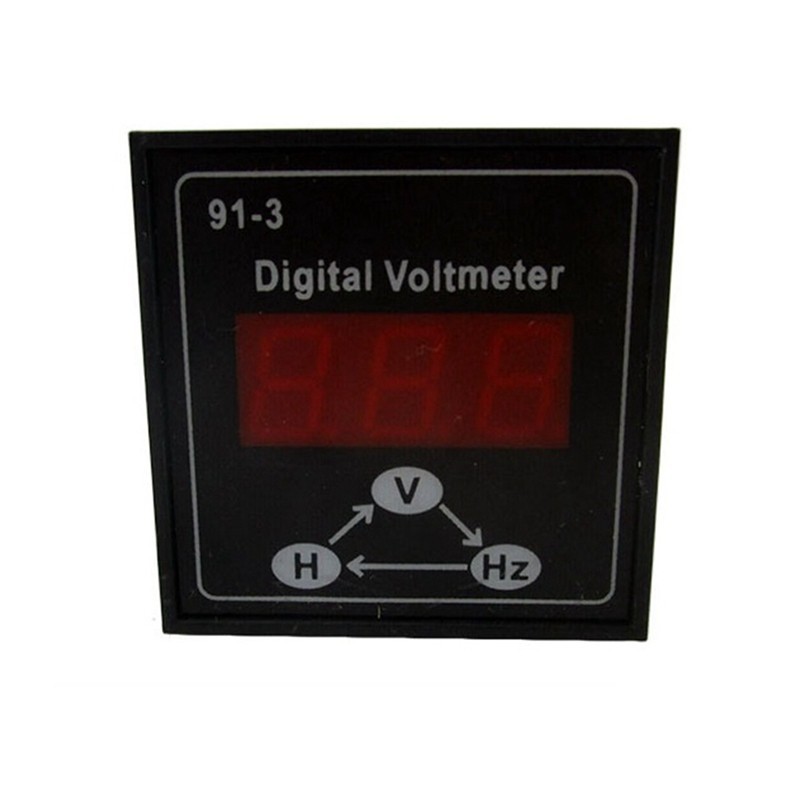 ⓞ91-3 Digital Voltmeter For Gasoline Diesel Generator Replacement 220V ...